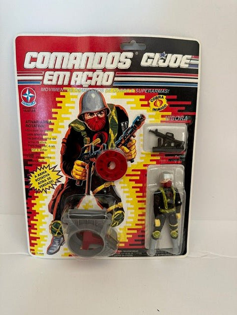 Vintage G.I. Comandos em acao Python Officer (V1) 1993 Action Figure ...